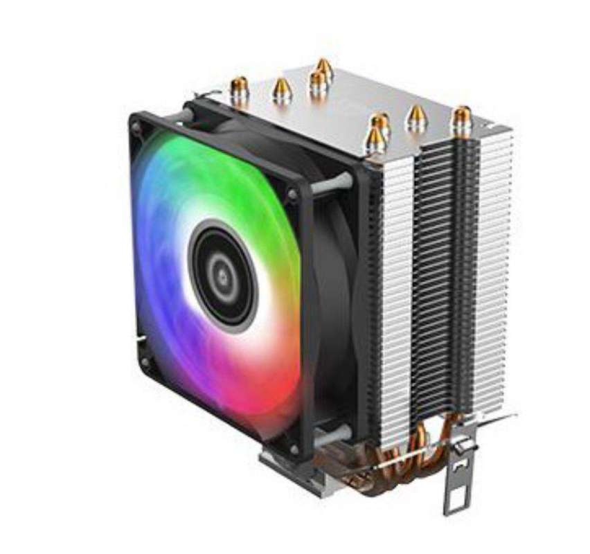 Promo FAN PROCESSOR ALSEYE AM90 4 HEAT PIPE RGB FOR AMD & INTEL / FAN11 ...
