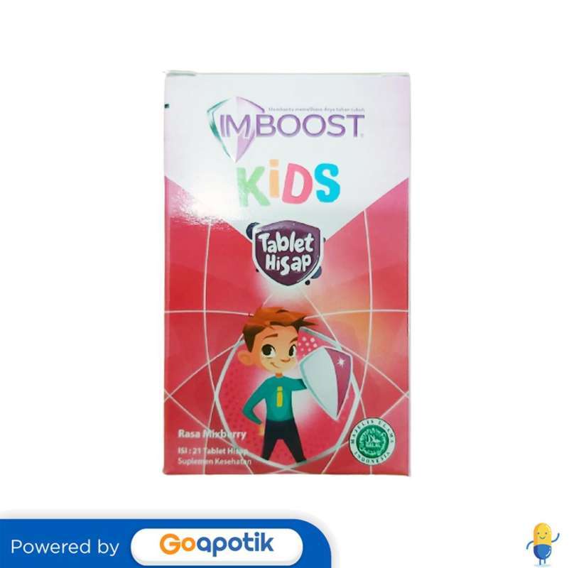 Jual IMBOOST KIDS RASA MIXBERRY BOTOL 21 TABLET HISAP di Seller Apotek ...