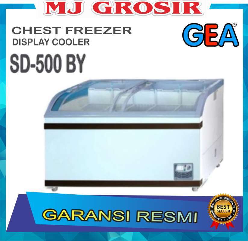 Jual GEA SD 500 BY CHEST FREEZER BOX SD-500-BY LEMARI PEMBEKU 500 LITER ...