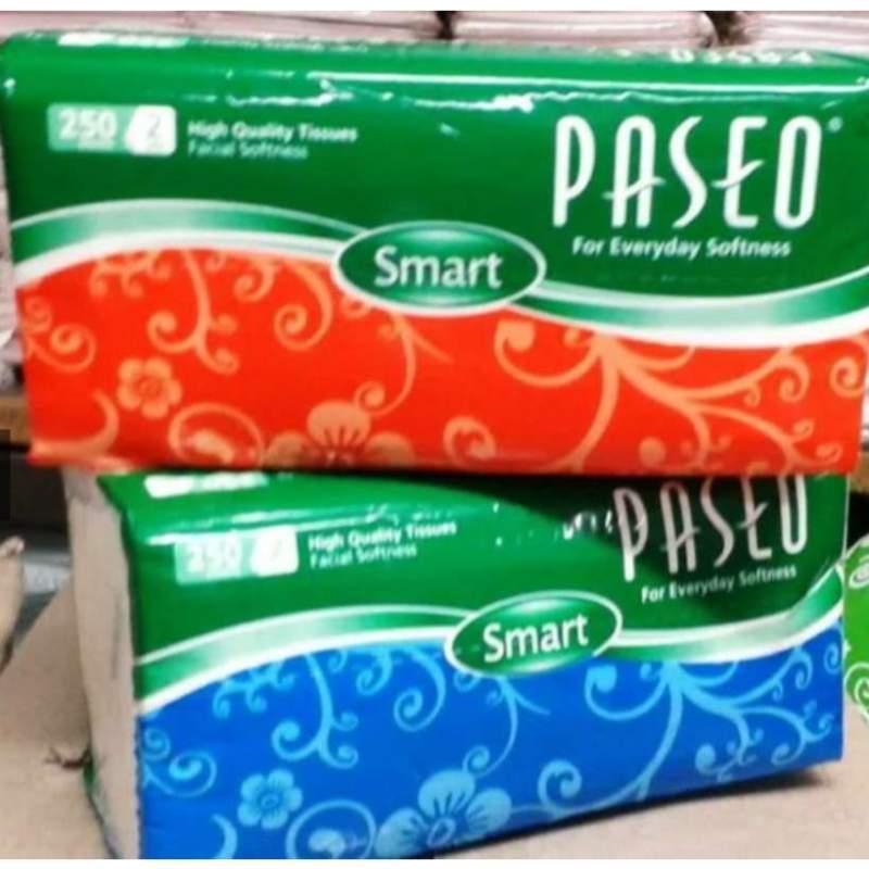 Promo Facial Tissue Paseo Isi 250 Sheets/Tissue Paseo Refill/Tisu Paseo ...