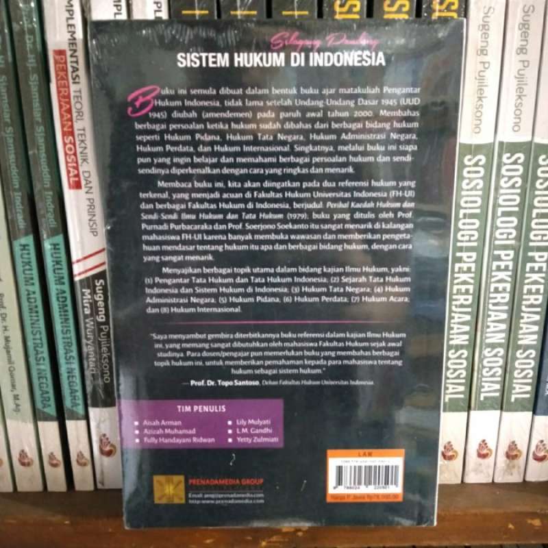 Jual Selayang Pandang Sistem Hukum Di Indonesia - E. Fernando M ...