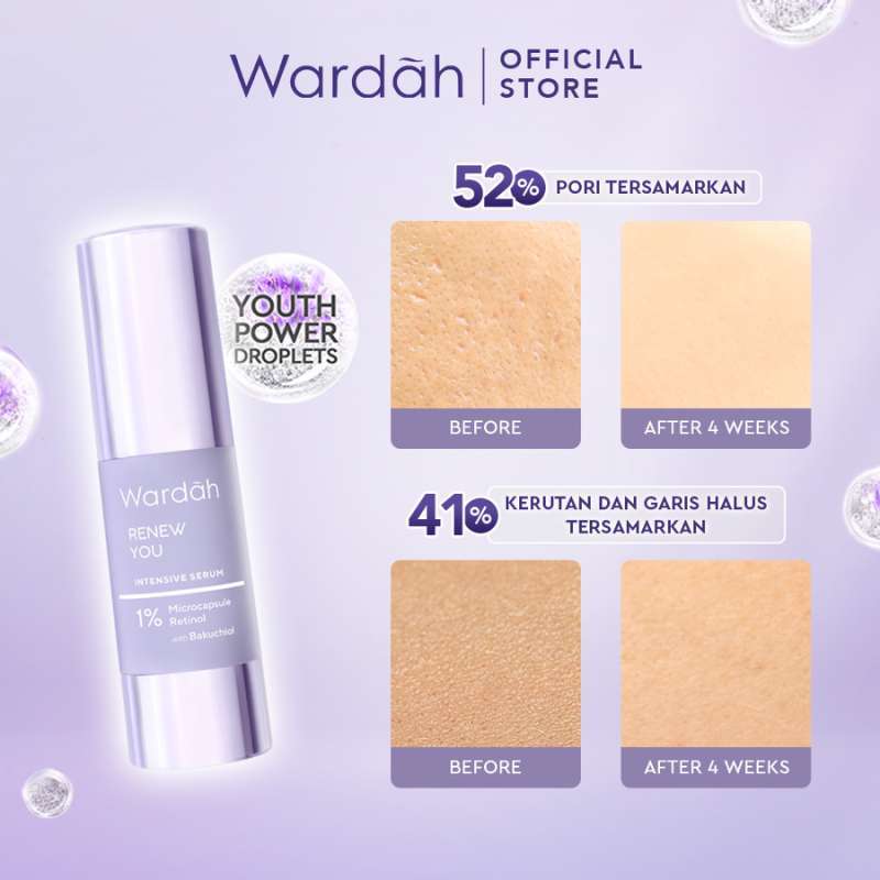 Promo Wardah Renew You Intensive Serum With Bakuchiol, Retinol ...