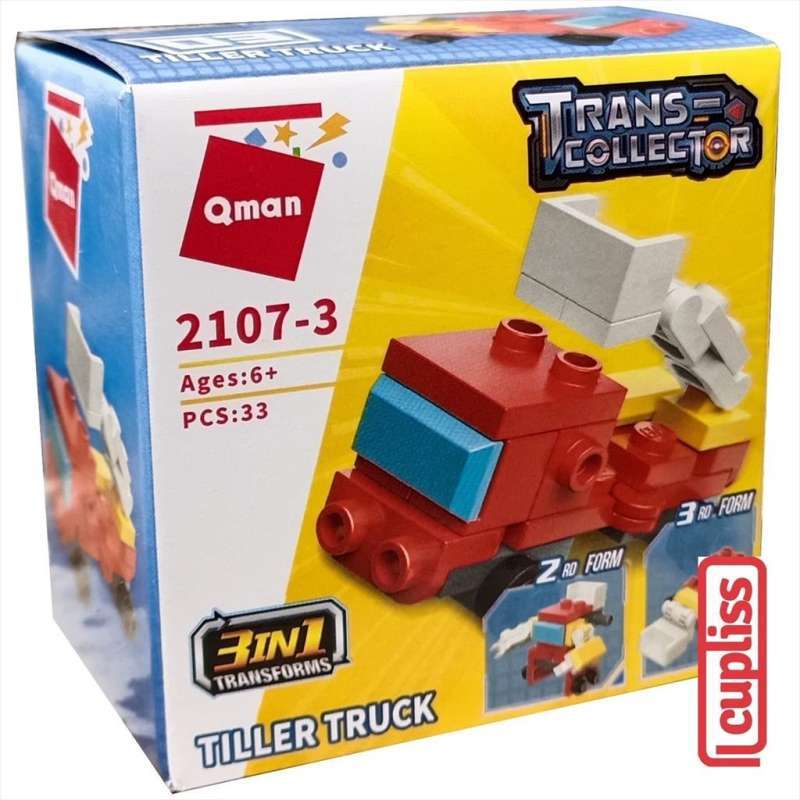 Promo Qman Fire Swat 3in1 Tiller Truck 2107-3 Diskon 22% Di Seller Cupliss Kelapagading Official ...