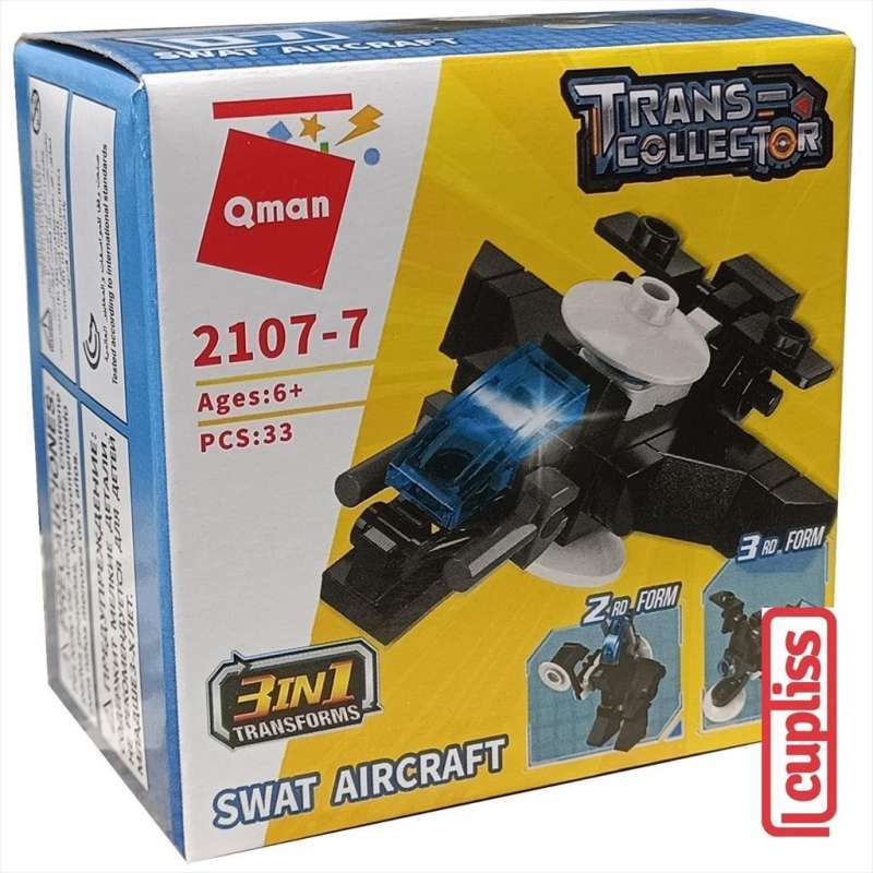 Promo Qman Fire Swat 3in1 Swat Aircraft 2107-7 Diskon 21% Di Seller Cupliss Official Store ...
