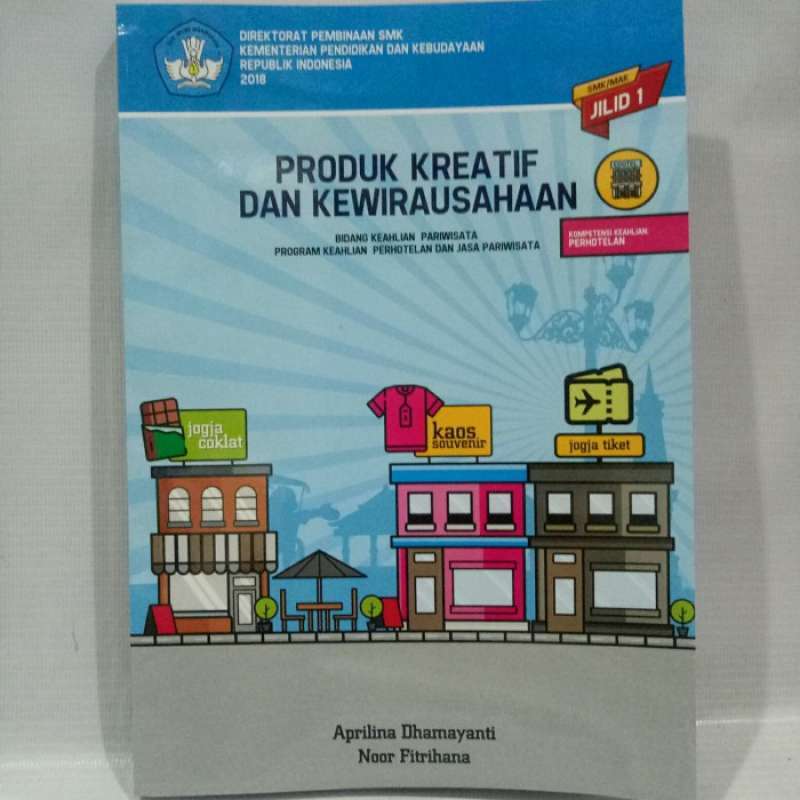 Promo buku produk kreatif dan kewirausahaan SMK Diskon 23% di Seller AJ ...