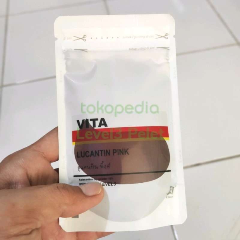 Promo Vita Lucantin Pink Cwd Original 100% Carophyll Astaxanthin 50gr ...
