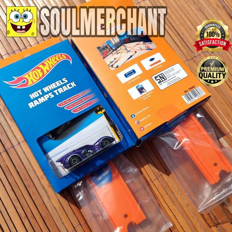 Jual Hotwheels Ramp Jump Track Set Include Diecast - Track Builder ...