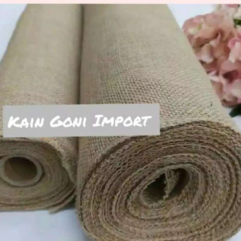Jual 8 Meter - Lebar 50cm| Karung Goni Burlap Kain Goni Coklat Di ...