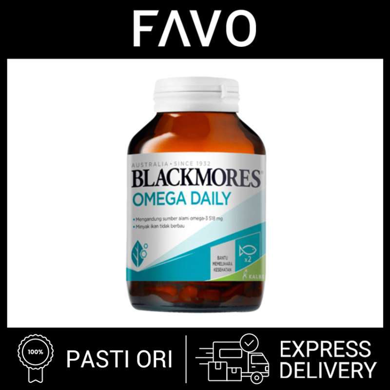 Jual Suplemen Vitamin - Blackmores Omega Daily - 30 Softgels di Seller ...