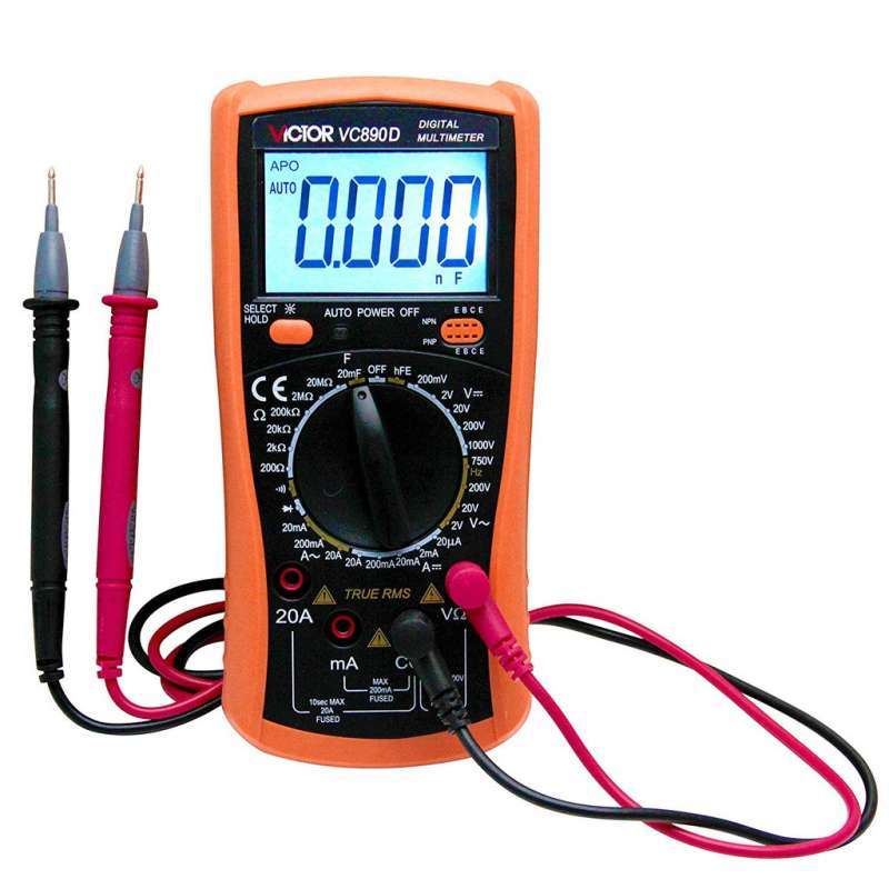 Jual Multitester Digital Victor Vc890d Multi Meter Avo Avometer Vc 890d ...