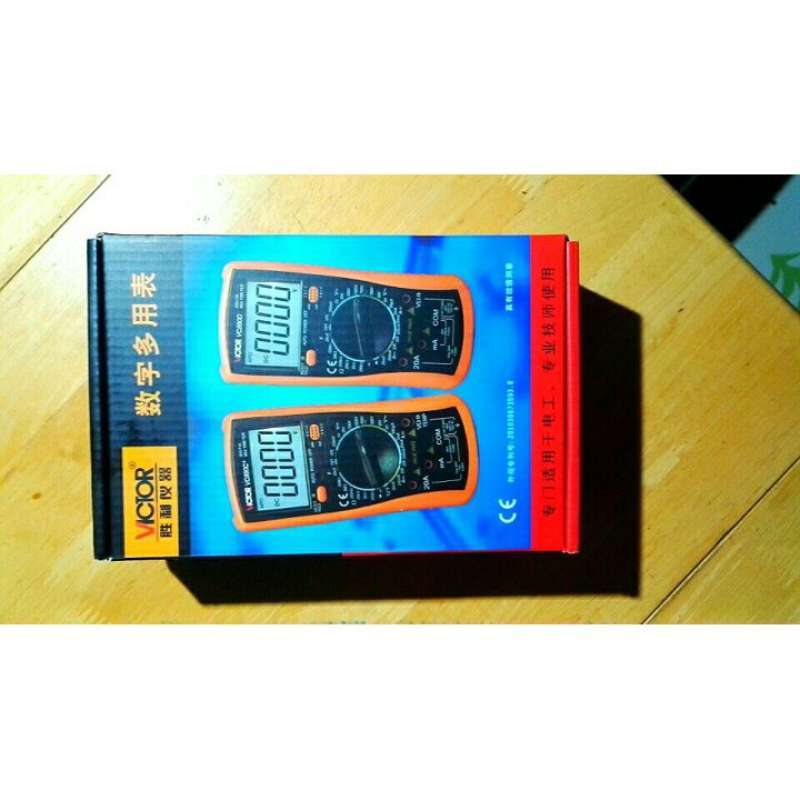 Jual Multitester Digital Victor Vc890d Multi Meter Avo Avometer Vc 890d ...