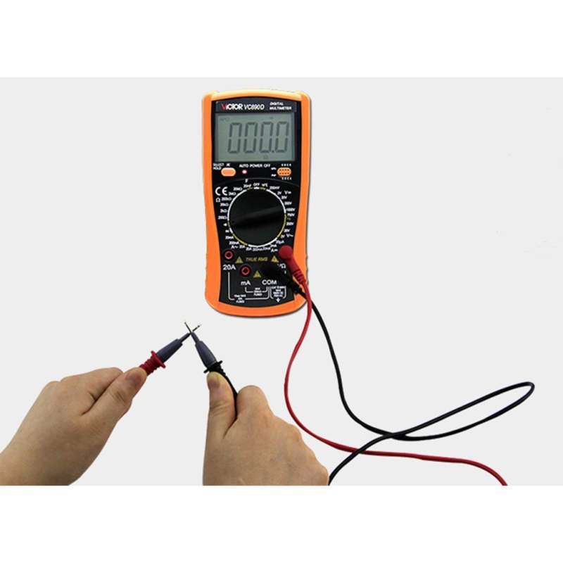 Jual Multitester Digital Victor Vc890d Multi Meter Avo Avometer Vc 890d ...