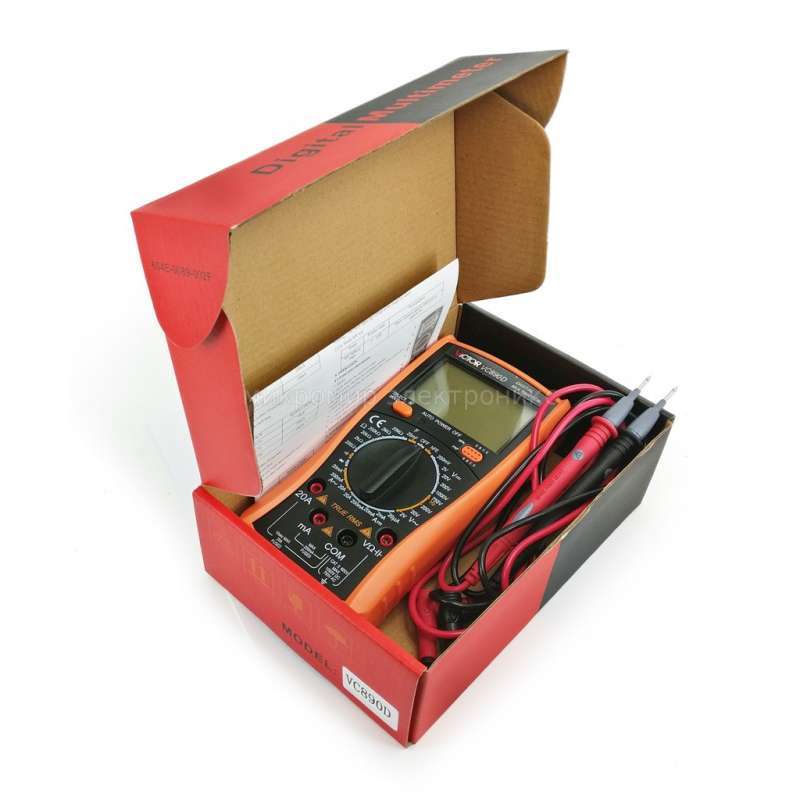 Jual Multitester Digital Victor Vc890d Multi Meter Avo Avometer Vc 890d ...