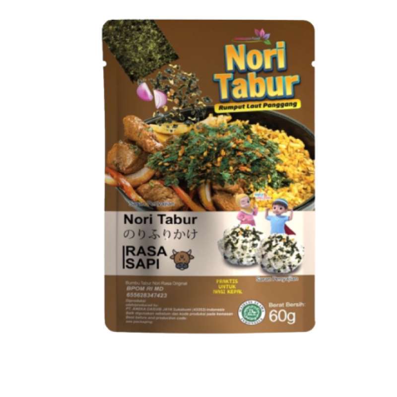 Jual Nori Tabur Rasa Sapi 60gr Di Seller Jogja Korean Mart - Sendangadi ...