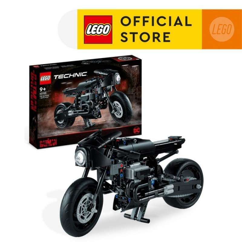 Jual LEGO Technic 42155 THE BATMAN – BATCYCLE Building Toy Set (641 ...