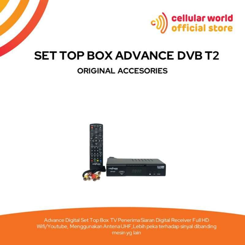 Jual Set Top Box Advance DVB T2 Garansi Resmi Indonesia di Seller ...