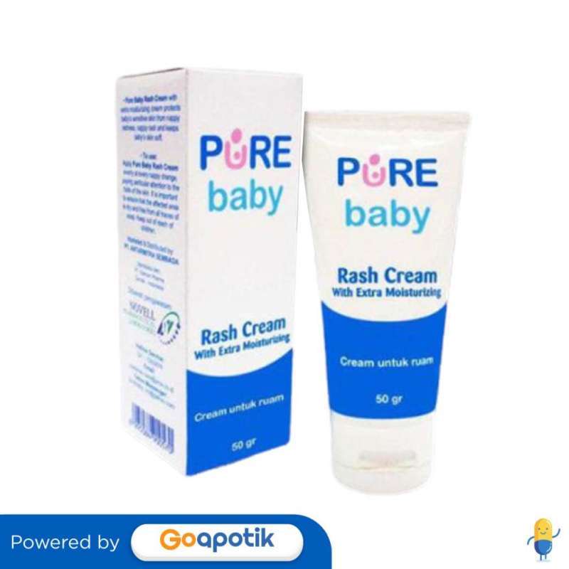 Jual Pure Baby Rash Cream With Extra Mosturizing 50 Gram Tube Di Seller ...