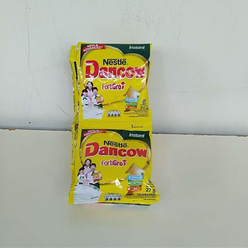 Jual Susu Bubuk Nestle Dancow FortiGro Vanila Renteng 10 sachet @27gram ...