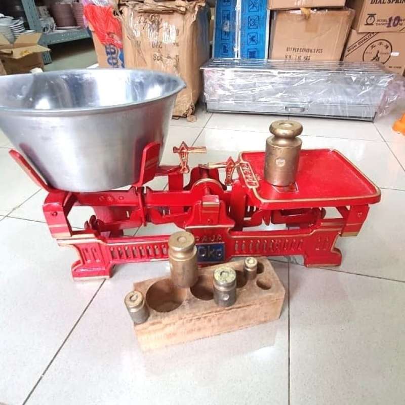 Jual TIMBANGAN SAYUR MODEL JADUL di Seller Saechul Toko - Tegal Parang ...