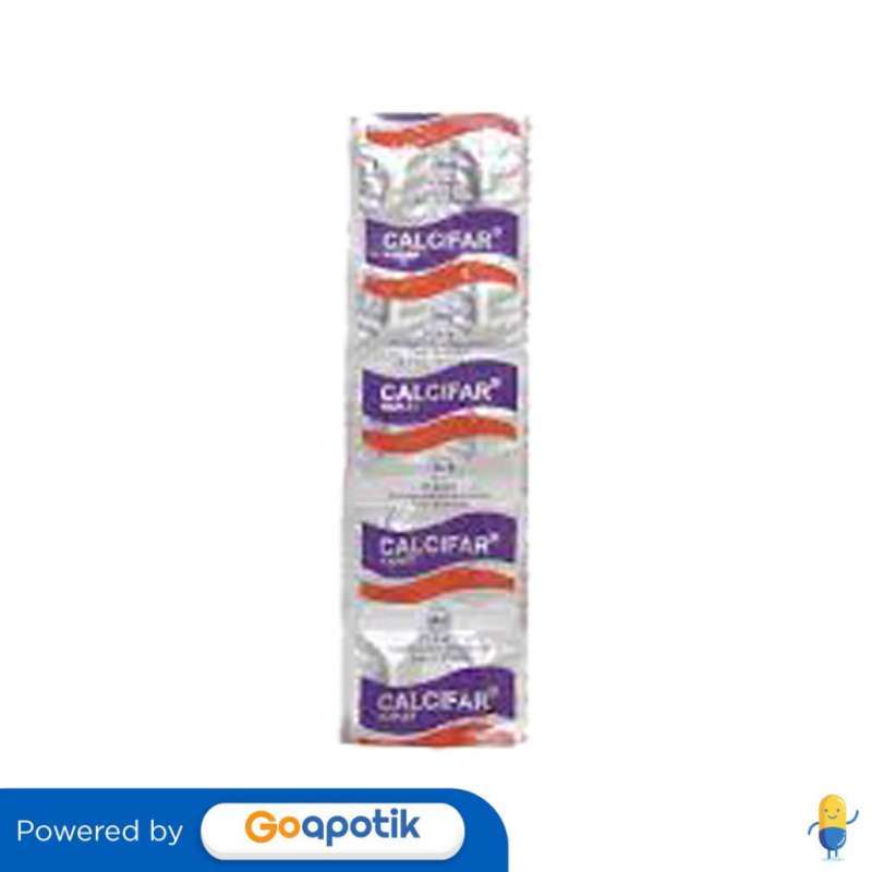 Jual CALCIFAR STRIP 10 KAPLET di Seller Apotek Astreu Pharma Cakung ...