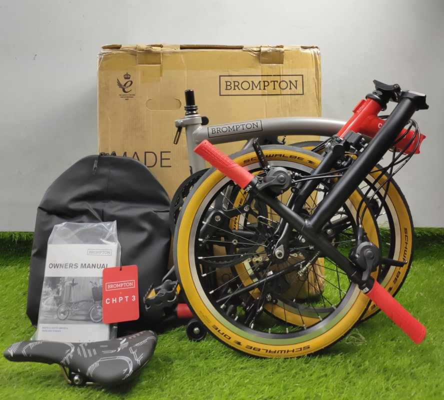 Jual Brompton S6L CHPT3 bLack edition titanium 2020 di Seller ...