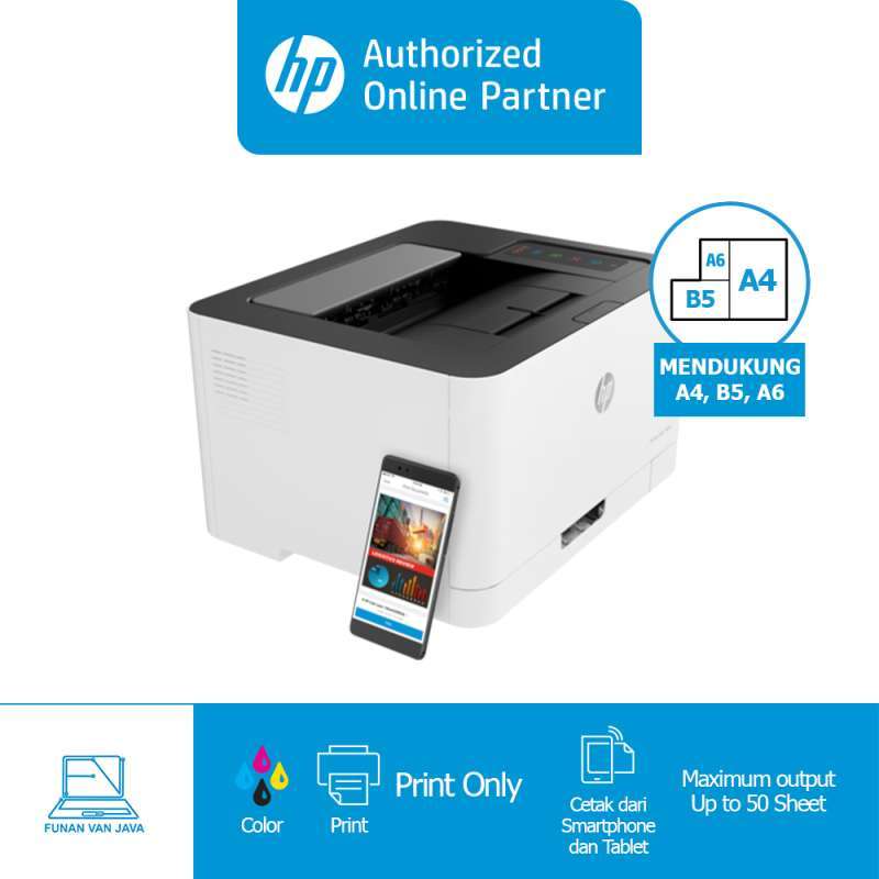 Jual PRINTER HP COLOR LASER 150A [ FZB94A ] / 150 A RESWMI ORIGINAL di ...