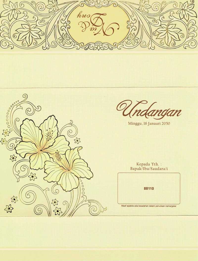 Jual Blangko Kosong Undangan Nikah Erba 88110 Di Seller Undangan Nikah ...