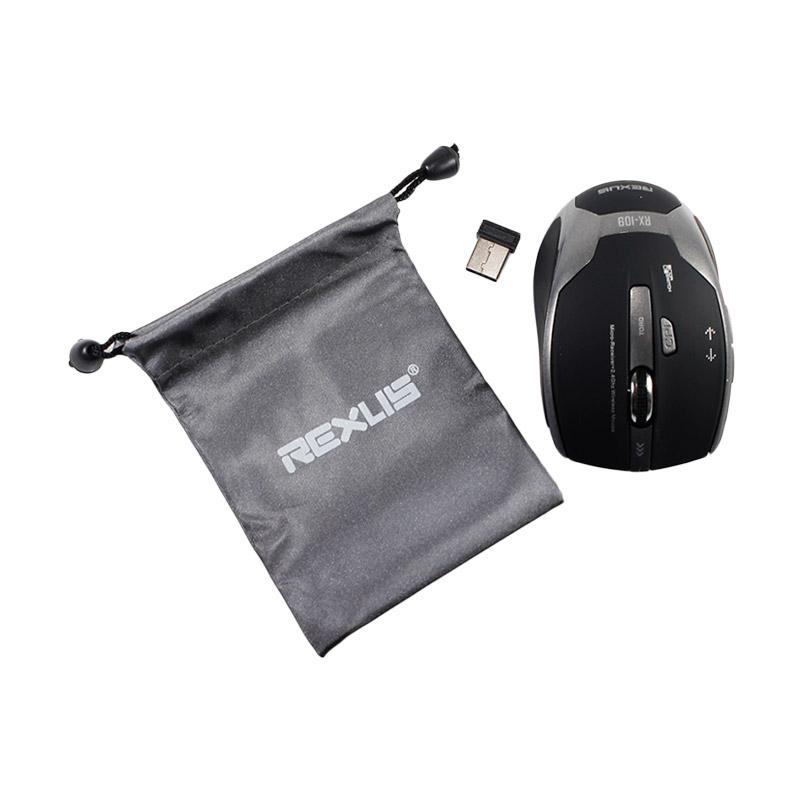 Jual Rexus Rx-109 Wireless Gaming Mouse - Hitam Di Seller Gangsar ...