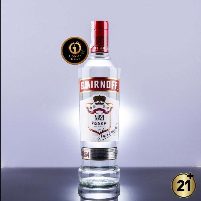 Jual SMIRNOFF Vodka RED LABEL 750ml + FREE SLOKI (Original dan Resmi by ...