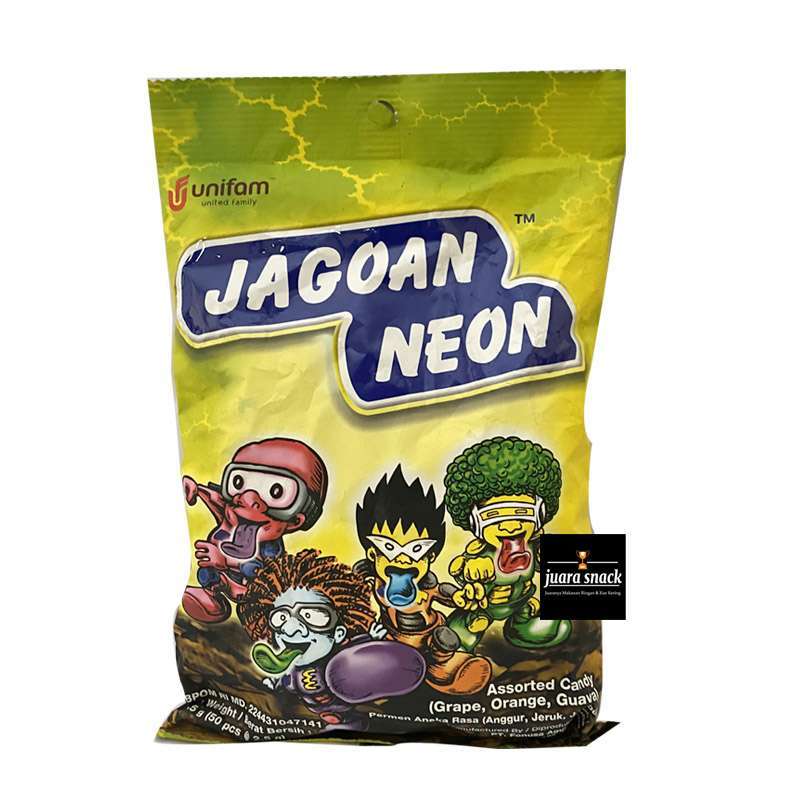 Jual Permen Jagoan Neon Isi 50pcs 2,8gr di Seller Juara Snack - Bojong ...
