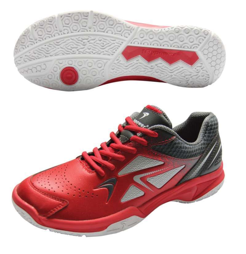 Jual Sepatu Badminton / Bulutangkis Flypower Plaosan 7 - Red 33 Di ...