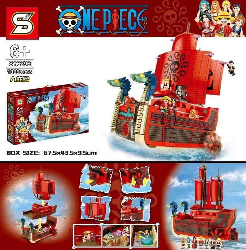 Jual Brick SY 6296 One Piece Nine Snakes Pirate Ship Luffy SY6296 di ...