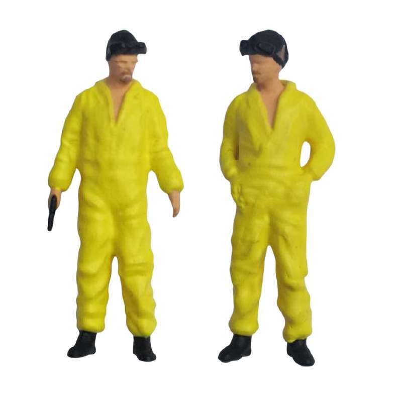 Jual 2Pcs 1:64 Mini Figures Diorama Trend Model Miniature Scene ...