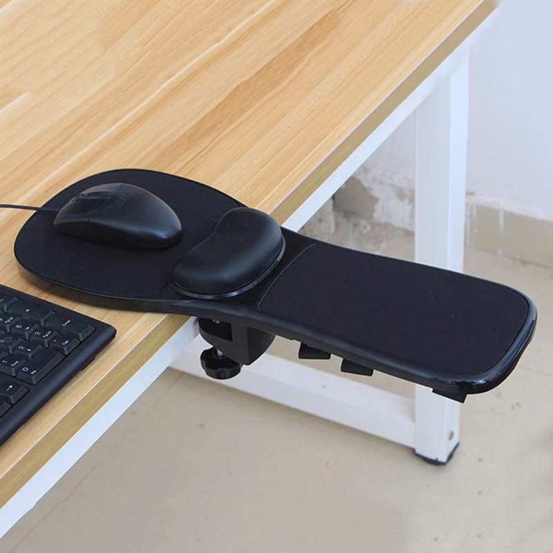 Jual Ergonomic Computer Arm Rest Mouse Pad Wrist Cushion Attaches To ...