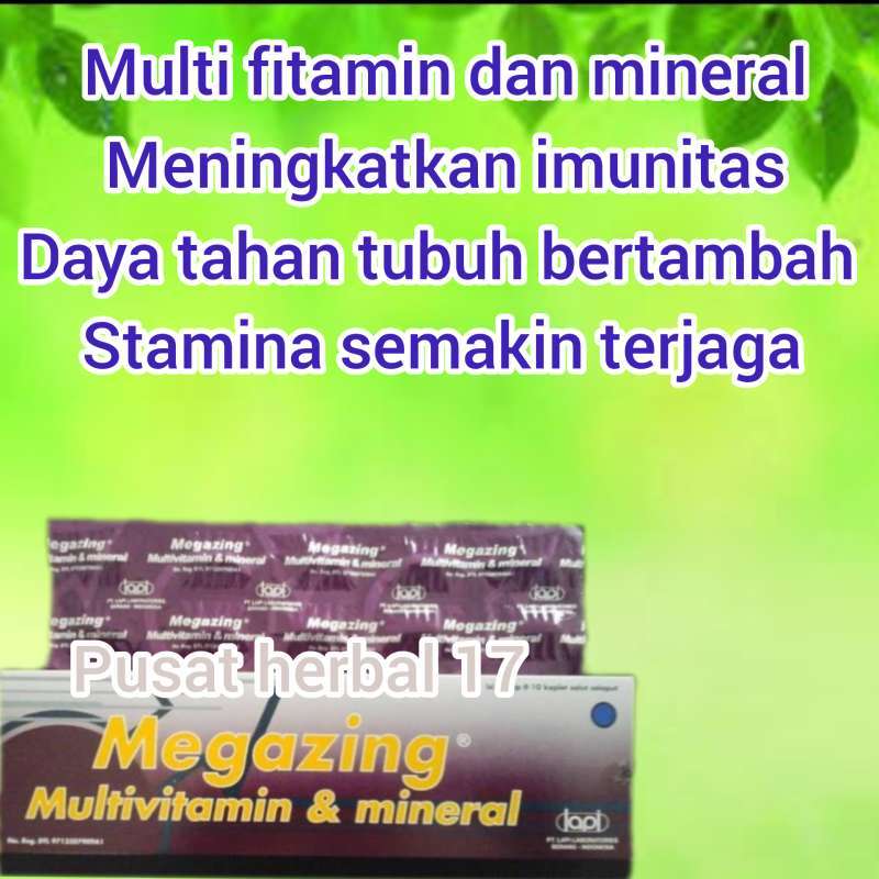 Jual Megazing Multivitamin 50 Tablet Di Seller Sentral Sehat81 - Pal ...