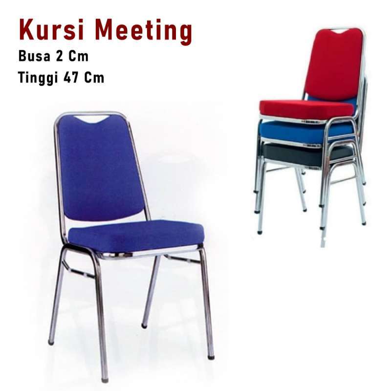 Jual Kursi Tumpuk Meeting Kantor 74 Cm Bangku Kerja Makan Ruang Tamu ...