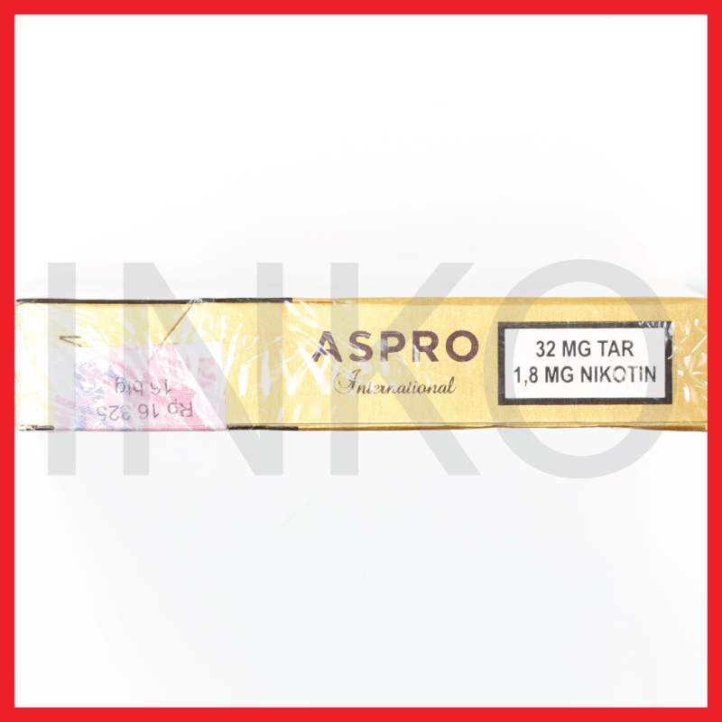 Jual Rokok Filter Aspro International 16 Batang (1bungkus) Murah Meriah ...