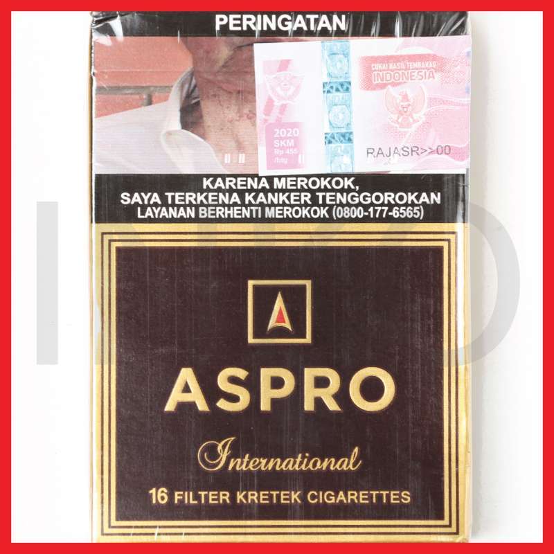 Jual Rokok Filter Aspro International 16 Batang (1bungkus) Murah Meriah ...