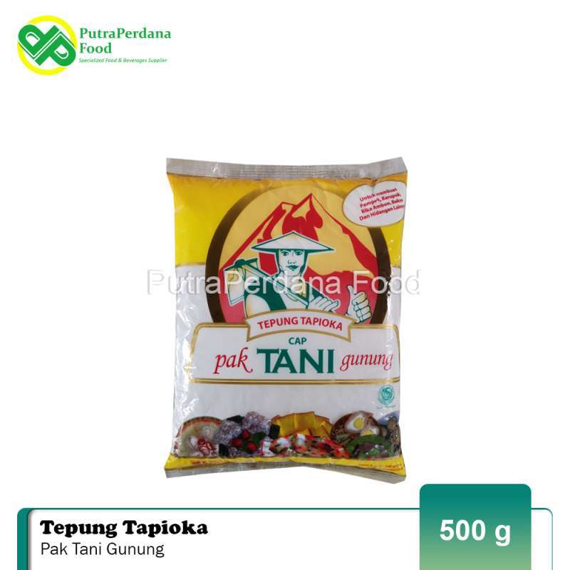 Jual Pak Tani Tepung Gunung Tapioka [500 g] di Seller Tukatukuaja ...