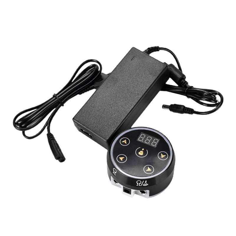 Promo Professional Mini Tattoo Machine Power Supply w/ Knob to Adjust ...