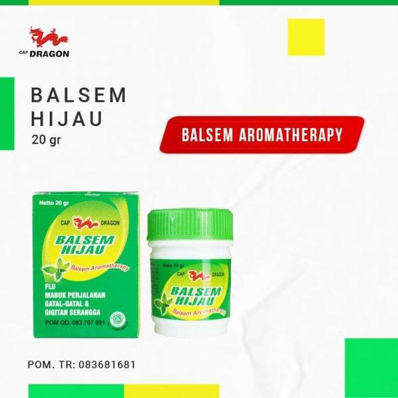 Jual Dragon Balsem Hijau 20 Gr Di Seller Oleight Store - Gabahan, Kota ...
