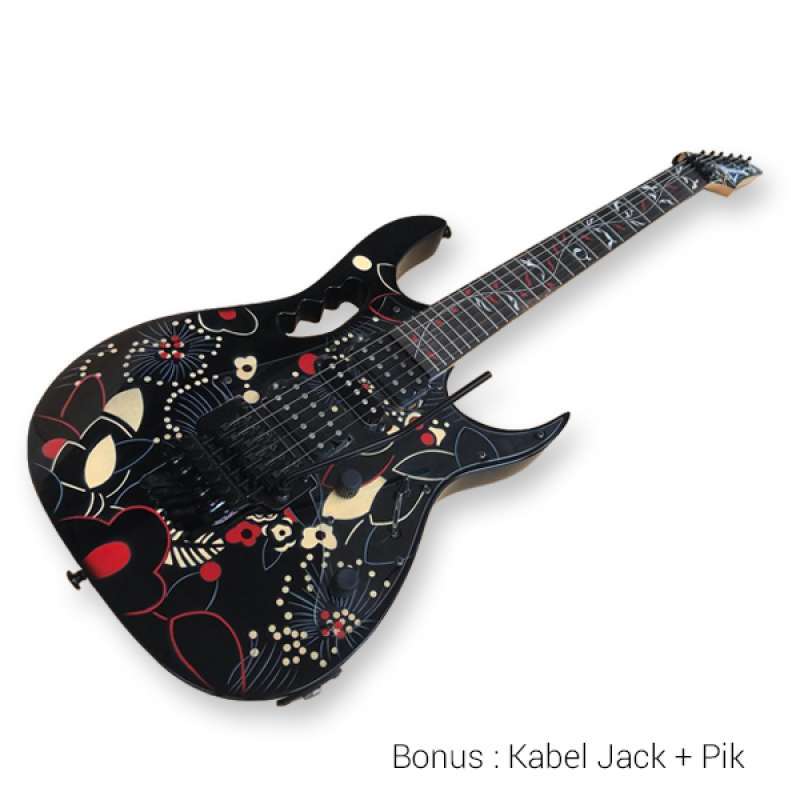 Jual Ibanez Jem Flower Gitar Listrik Elektrik Custom di Seller Topan ...