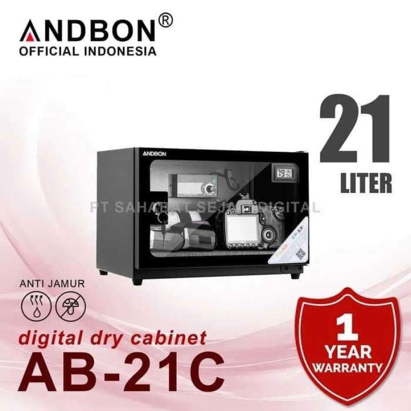 Promo Dry Box Dry Cabinet ANDBON AB-21C Digital Drybox Drycabinet 21 ...