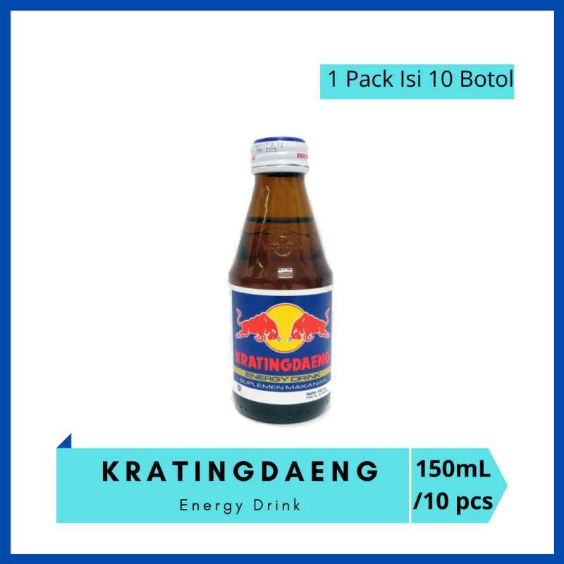 Jual Kratingdaeng 150ml 1 Pack Isi 10 Botol Di Seller Tctosca ...
