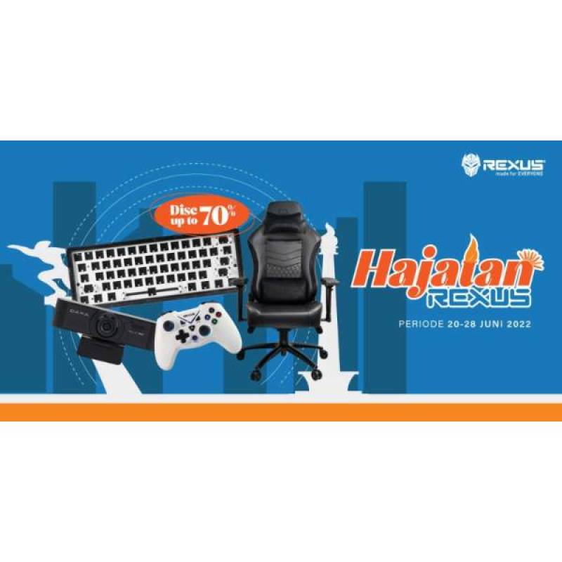 Promo Rexus RX110 Xierra Professional Wireless Gaming Mouse Diskon 4% ...