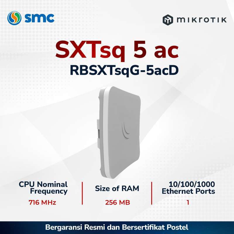 Jual MikroTik SXTsq 5 ac (RBSXTsqG-5acD) di Seller sinarmitracendekia ...