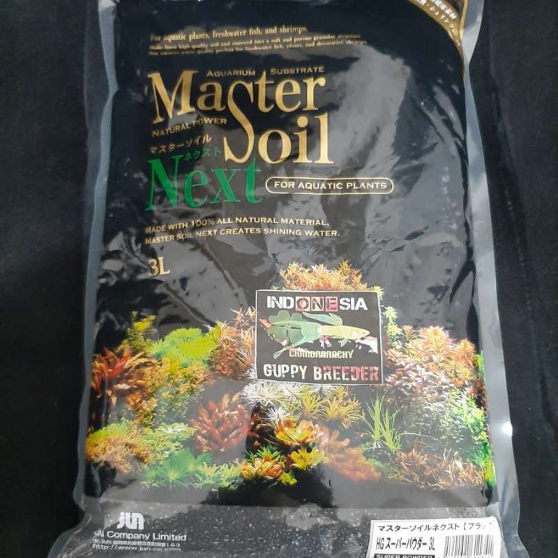 Jual Master soil aquatic plant 3L JUN japan aquascape di Seller chandra ...