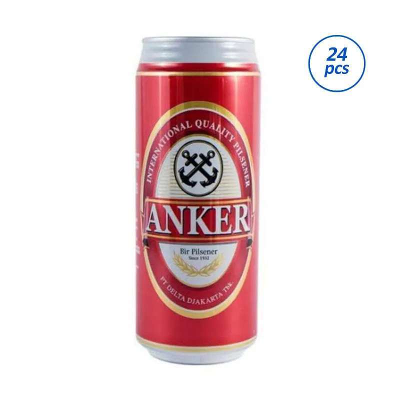 Promo Anker Bir Pilsener Can Minuman Alkohol [500 Ml] Box Instant ...