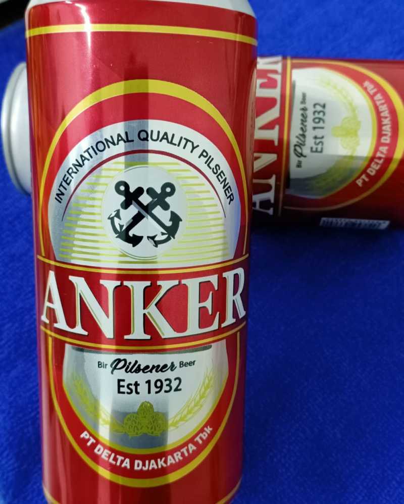 Promo Anker Bir Pilsener Can Minuman Alkohol [500 Ml] Box Instant ...