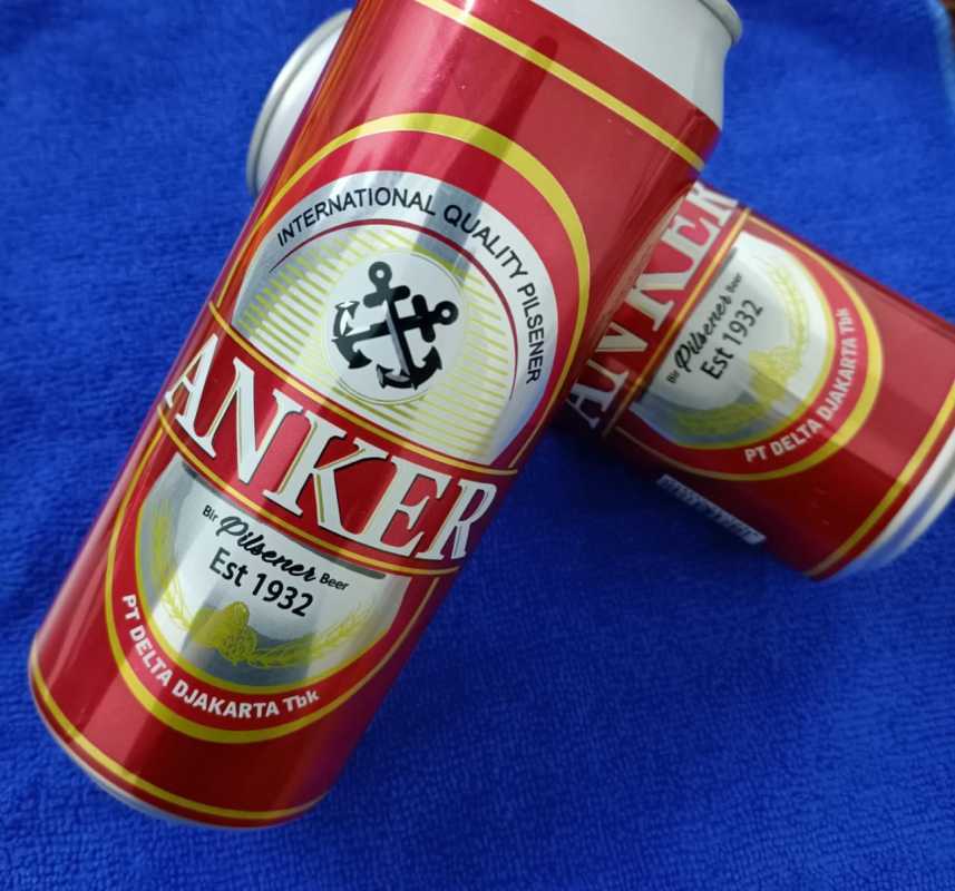 Promo Anker Bir Pilsener Can Minuman Alkohol [500 Ml] Box Instant ...
